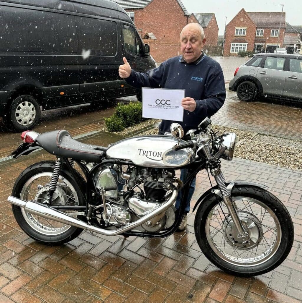 WIN THIS 1950’s Triton Cafe Racer + £500 Cash! – The Classic ...