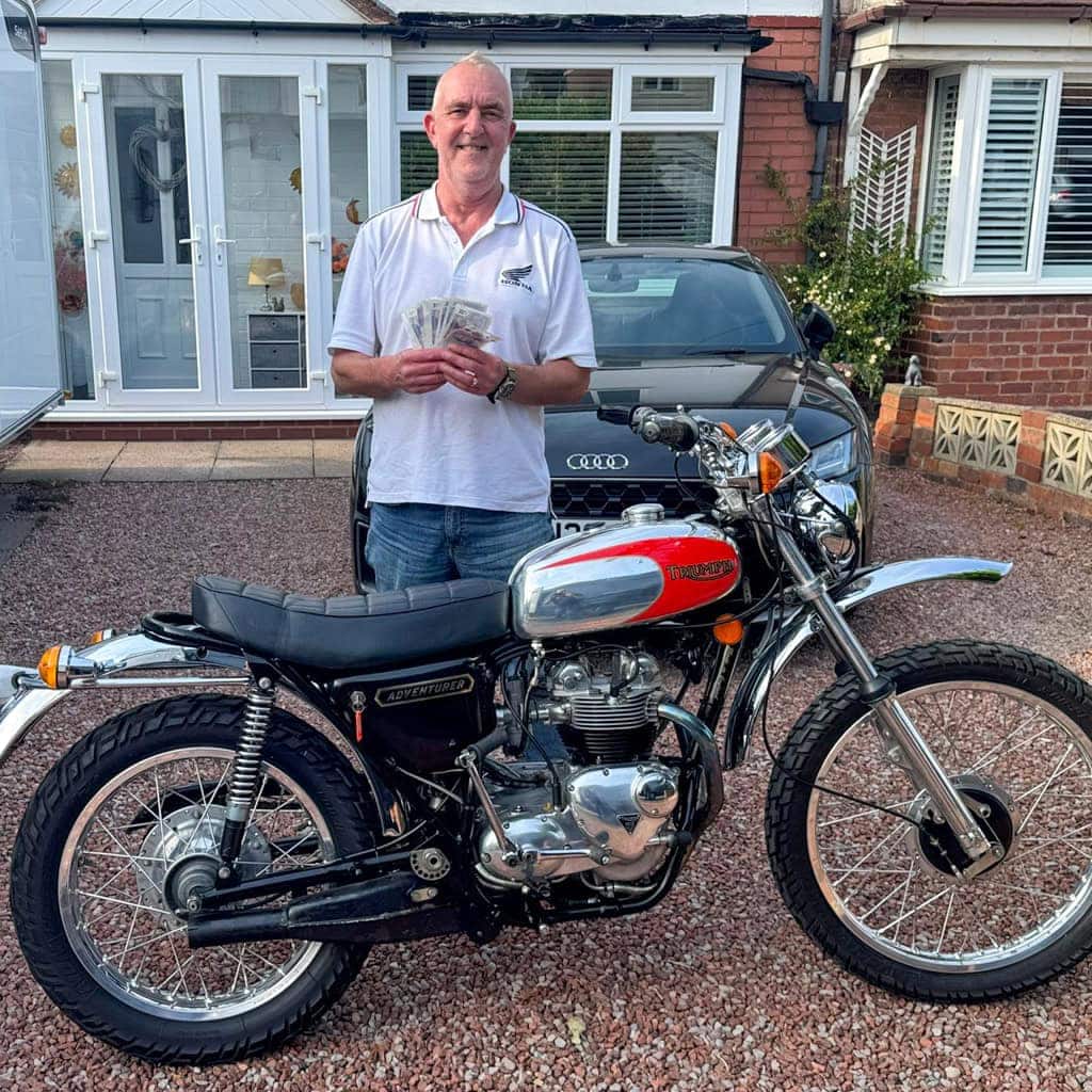 WIN THIS 1974 Triumph TR5T Trophy Trails 500cc + £500 In Cash! – The ...
