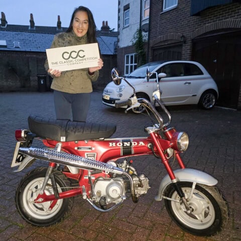 WIN THIS 1976 Honda ST70 Classic Monkey Bike + £250! (LOW ODDS 1/600 ...
